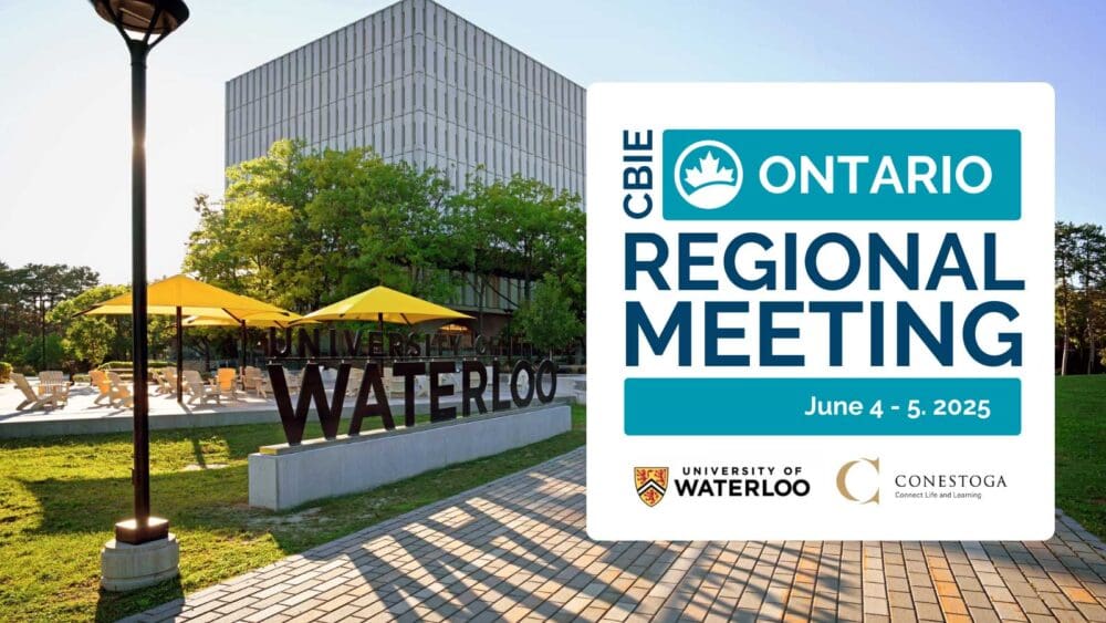 Ontario Regional Meeting - CBIE